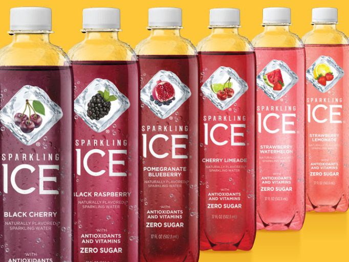 Ice Water Flavors Sparkling Ice Lemon Lime Flavored Sparkling Water,