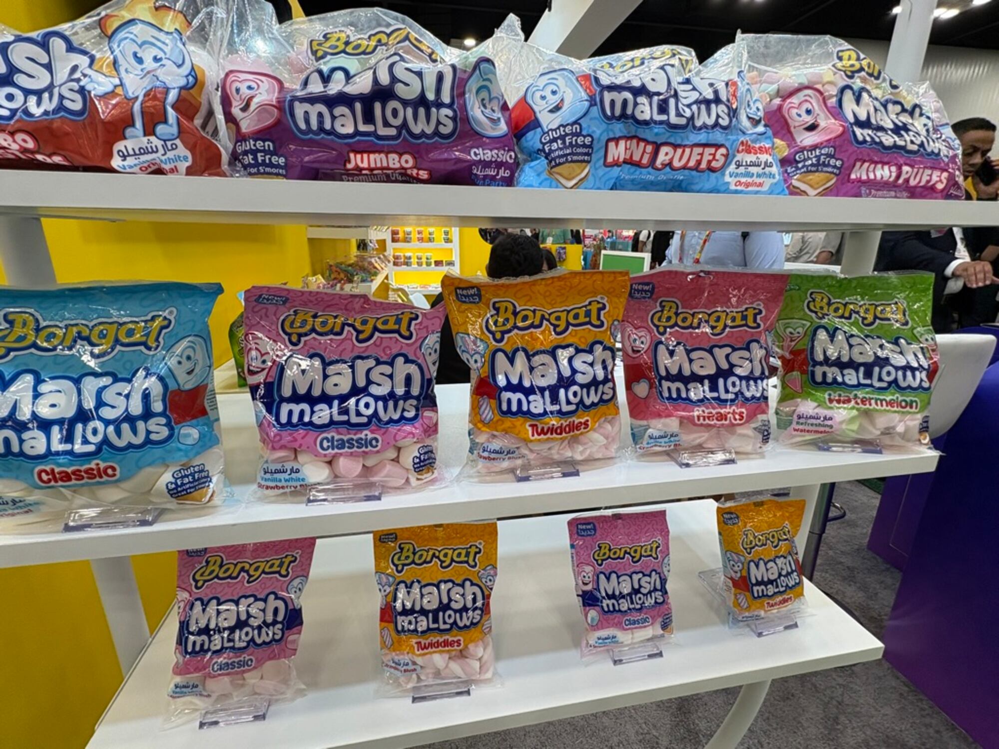Marshmallow and cotton candy trends